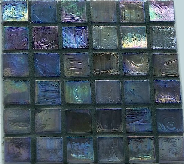 Sicis Iridium Azalea 4 Glass Tile | Glass Mosaic Tiles for Pools & Interiors